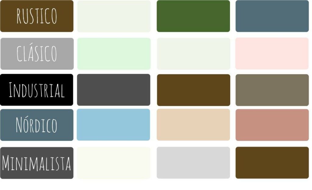 Los colores ideales para una decoración rústica: inspiración y estilo